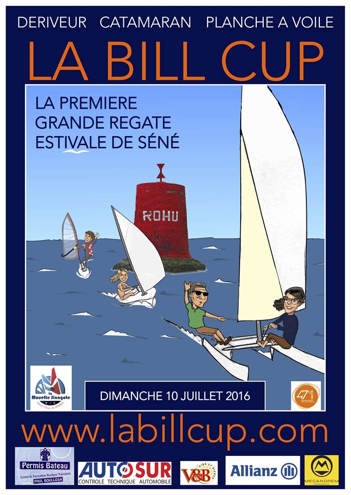 La Bill Cup le 10 juillet 2016 – La Mouette Sinagote